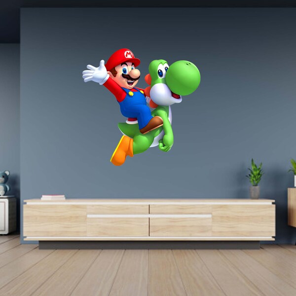 Yoshi Wall Decal - Etsy