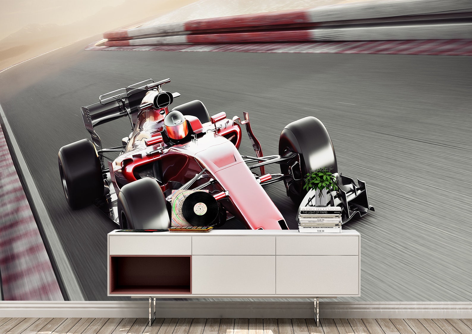 Bolid Formula 1 View Wall Mural Photo Wallpaper UV Print Decal - Etsy