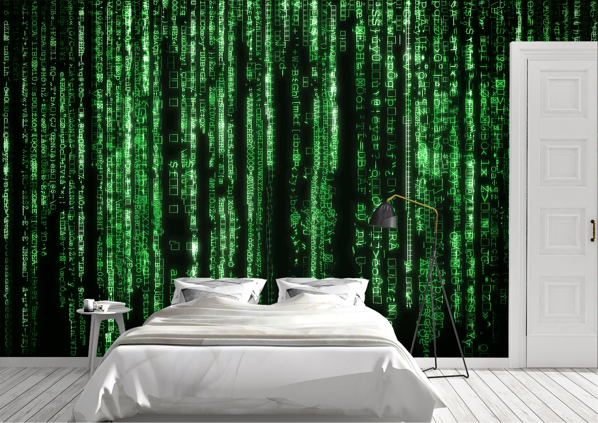 Matrix Iconic Green Code Wall Mural Photo Wallpaper UV Print - Etsy UK