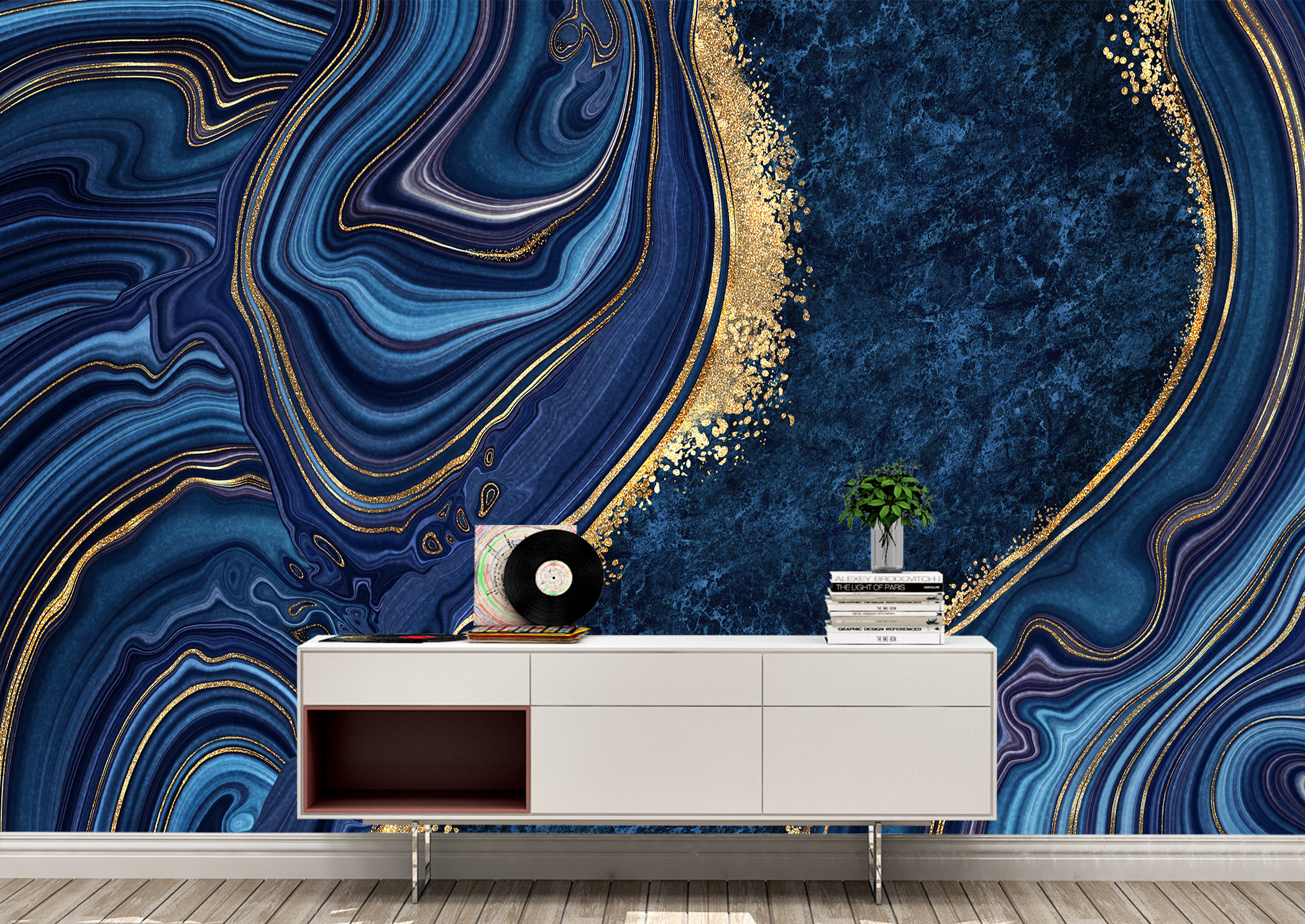 Navy Blue Wallpaper For Walls