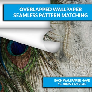 Peacock Wall Mural Self-adhesive Wallpaper, Bedroom Decor, Animal Wall ...