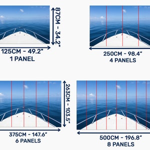 Front Ship Cruise Ocean Wallpaper Photo Wall Mural: UV Print Decal Wall ...