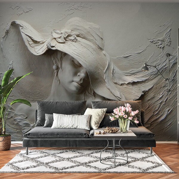 Non Pasted Wallpaper - Etsy