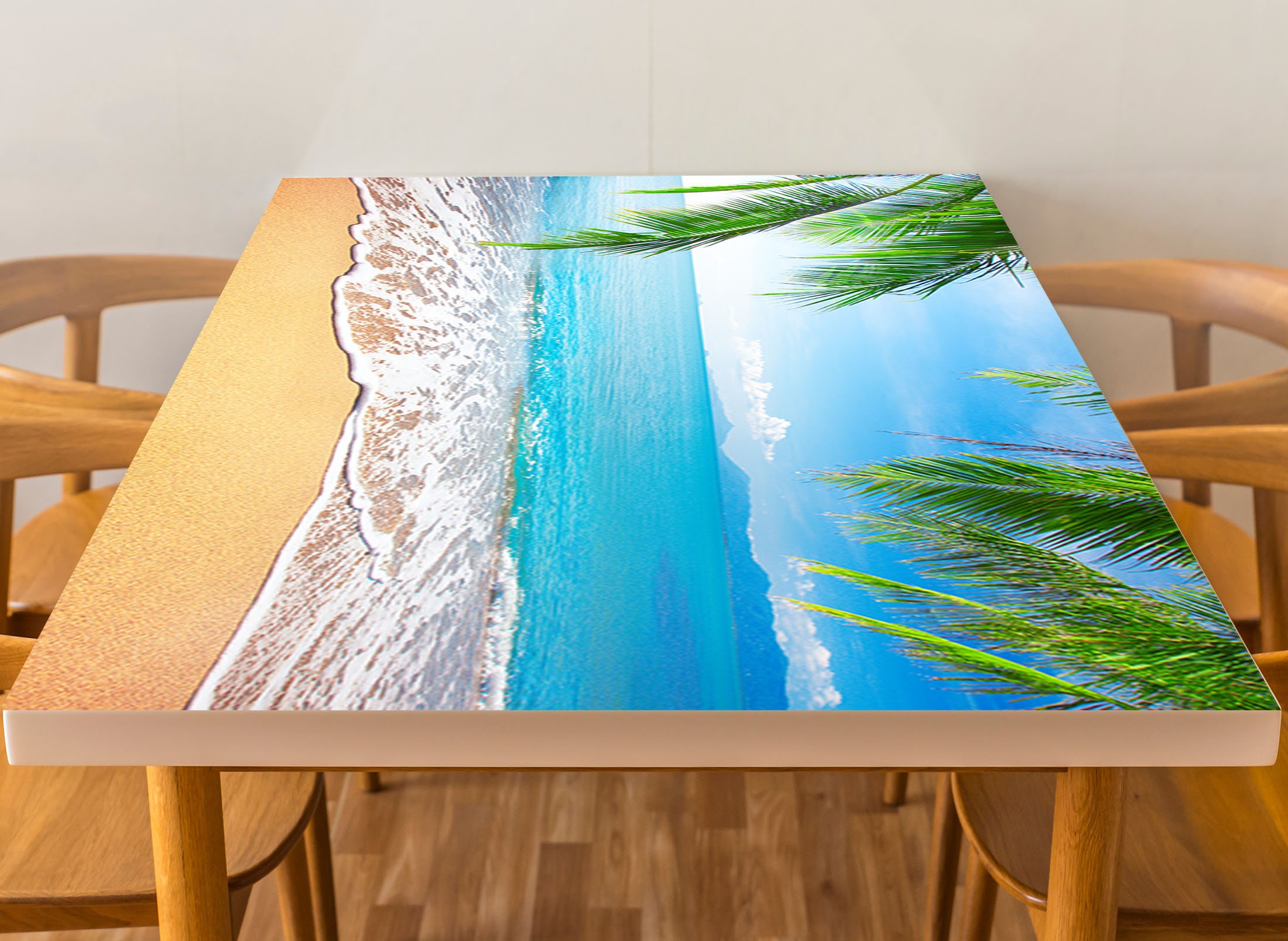 Beach Ocean Summer View Laminated Vinyl Cover Self-adhesive - Etsy