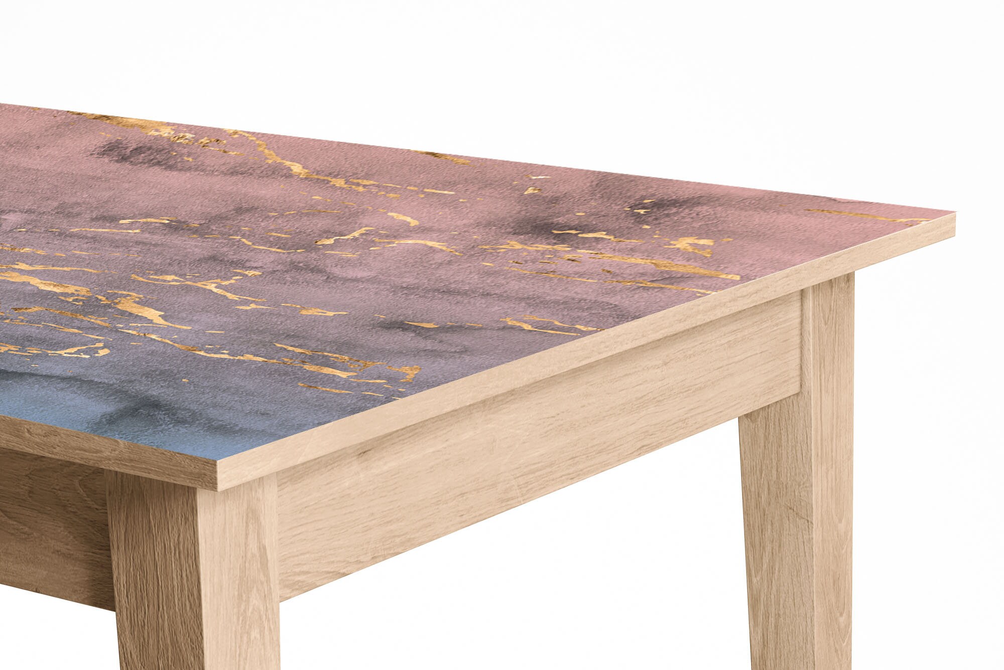 Abstract Paint Marble Laminated Self Adhesive Vinyl Table Desk - Etsy UK