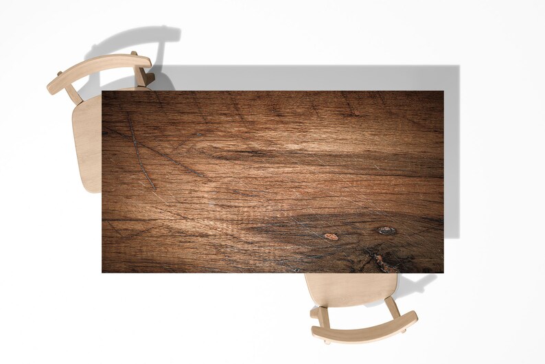Brown Wood Texture Laminated Self Adhesive Vinyl Table Desk - Etsy