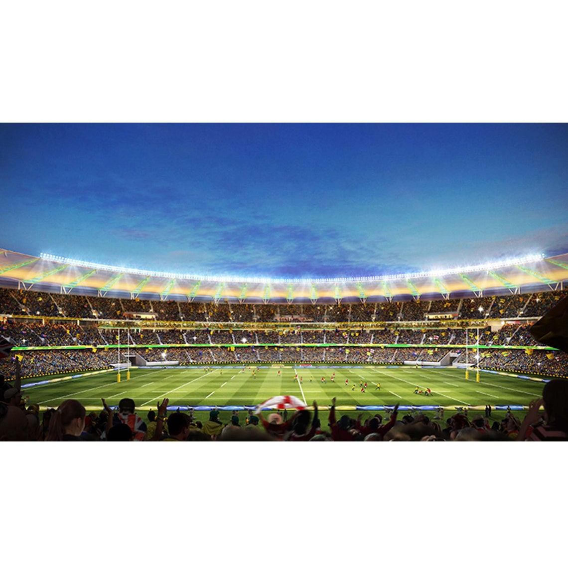 Wall Sticker Rugby Theme Poster Self Adhesive Decal Art Décor | Etsy UK