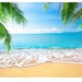 Beach Ocean Summer View Laminated Vinyl Cover Self-adhesive for Desk ...