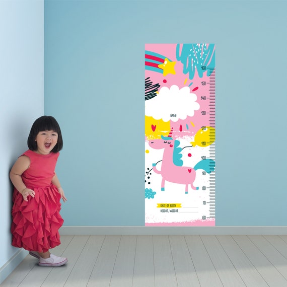 Height Chart for Kids Vinyl Decal Kids Room Decor Kids Height - Etsy