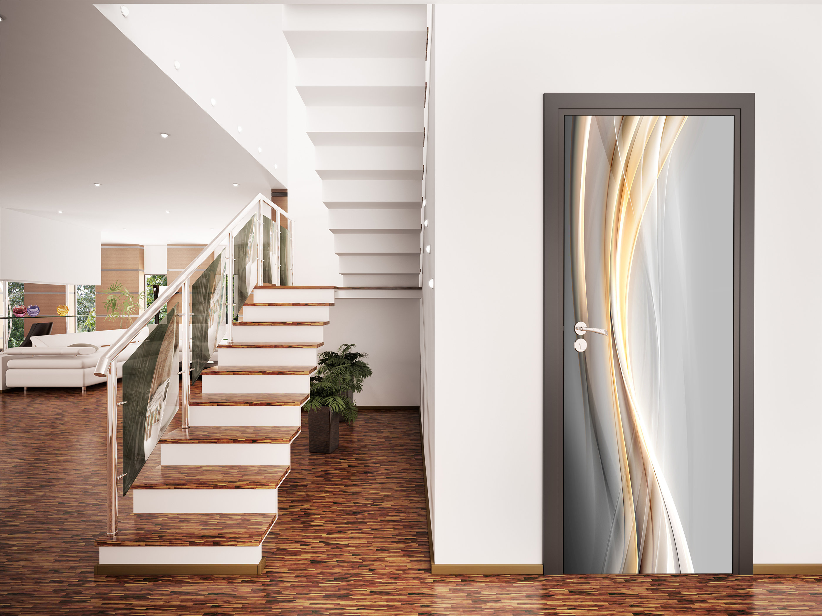 Nature Door Murals Peel and Stick Vinyl Wrap Door Wrap Door - Etsy