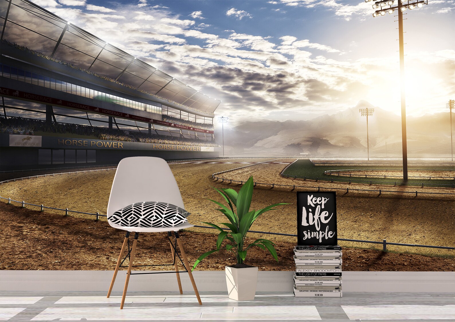 Horse Racing Track Hobby Wall Mural Photo Wallpaper UV Print - Etsy UK