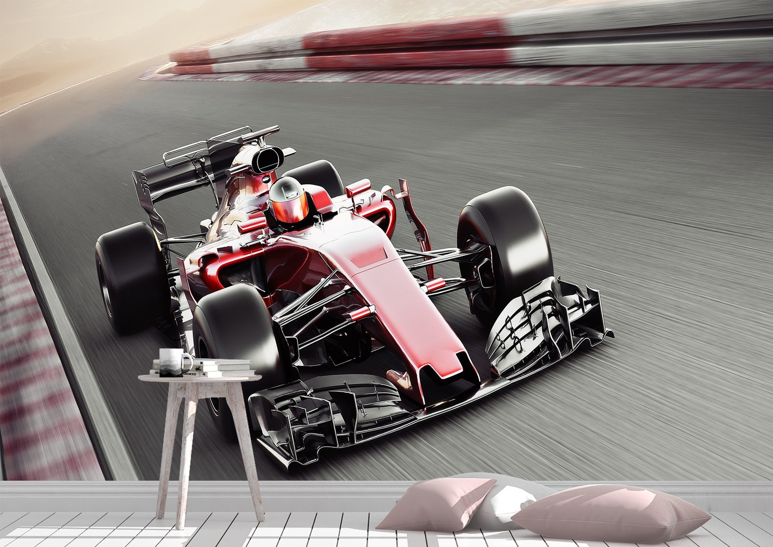 Bolid Formula 1 View Wall Mural Photo Wallpaper UV Print Decal | Etsy