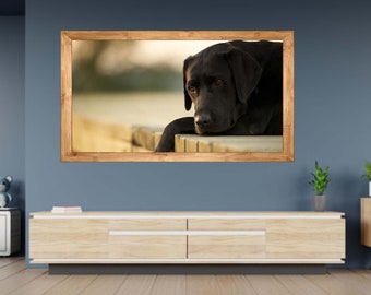 Labrador Retriever Dog Decal Wall Sticker - Etsy