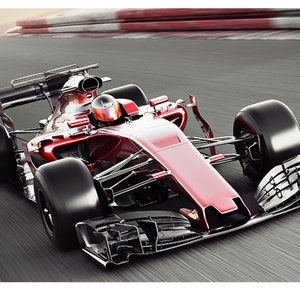 Formula Races Car Laminated Vinyl Cover Self-adhesive for Desk and ...