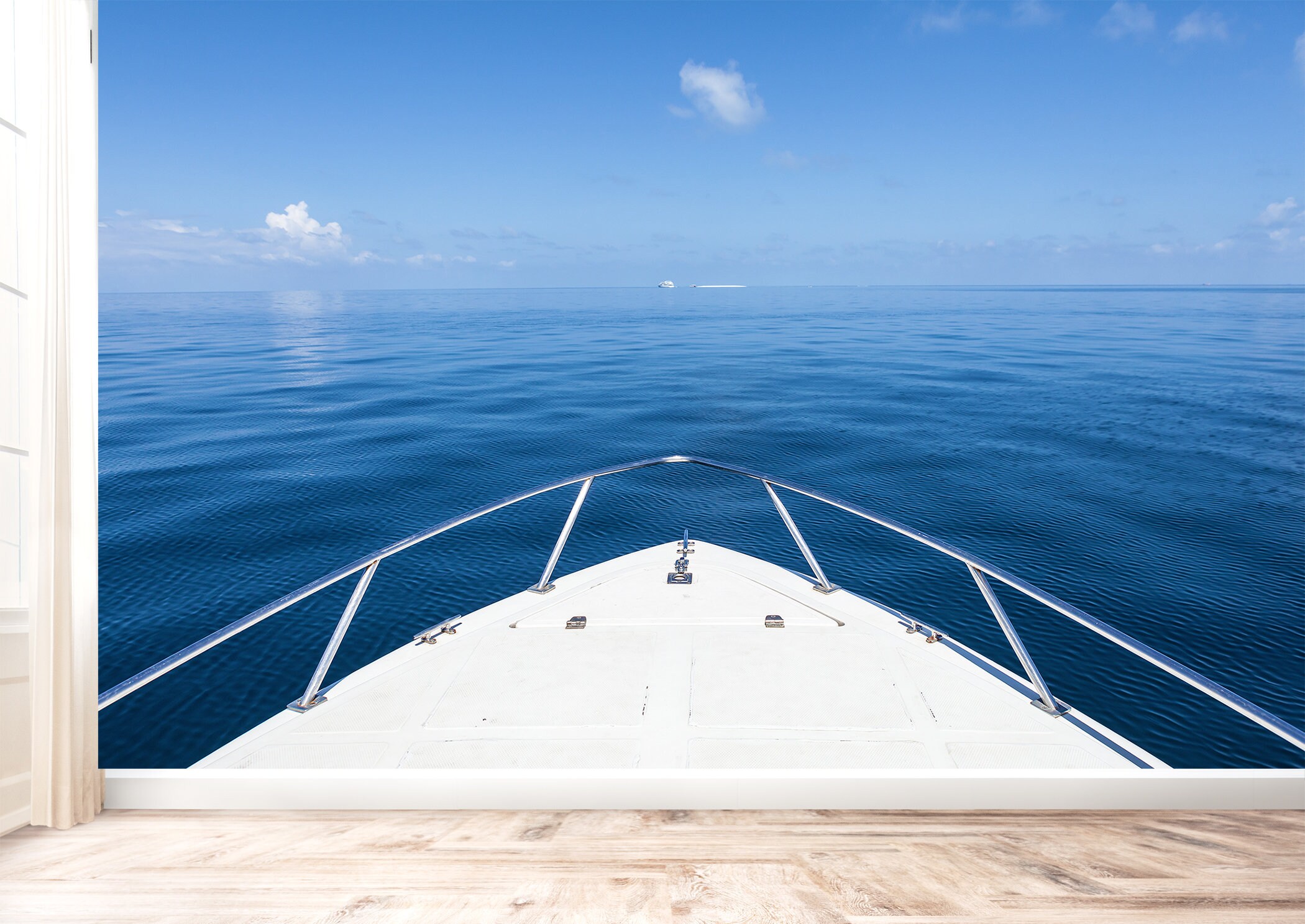 Front Ship Cruise Ocean Wall Mural Photo Wallpaper UV Print | Etsy