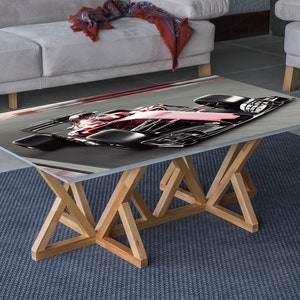 Formula Races Car Laminated Vinyl Cover Self-adhesive for Desk and ...