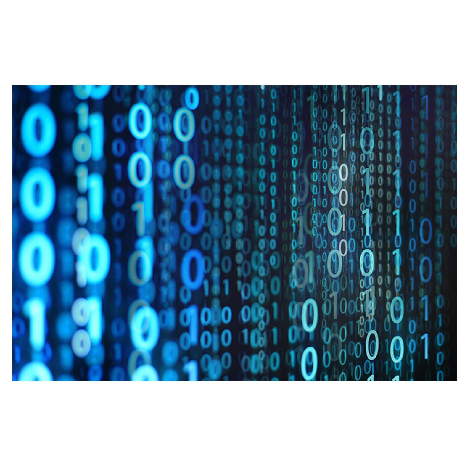 Wall Sticker Computer Numbers Hacker Poster Self-adhesive - Etsy UK