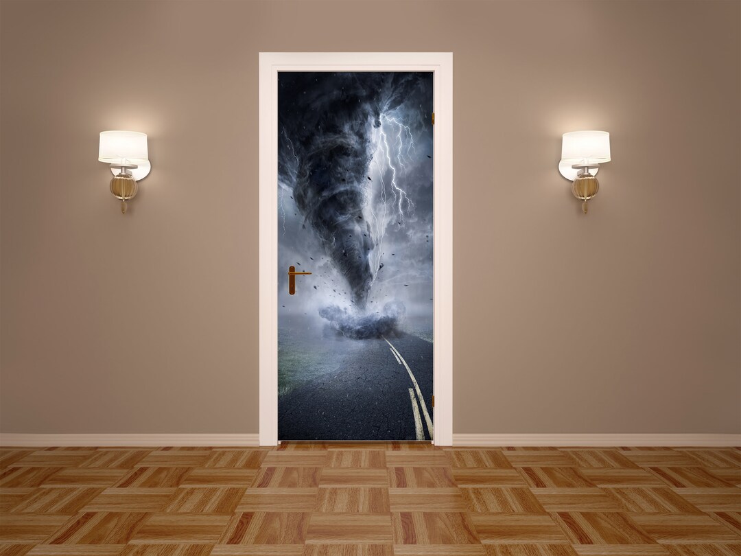 Door Decoration Nature Door Murals Peel and Stick Front Door Decor Door ...