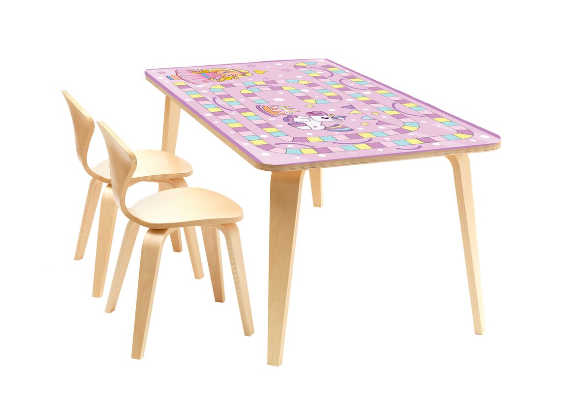 Pink Game Board for Kids Laminated Vinyl Cover Self-adhesive | Etsy