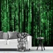 Matrix Iconic Green Code Wall Mural Photo Wallpaper UV Print | Etsy UK