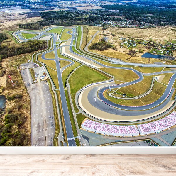 Race Track Wallpaper - Etsy