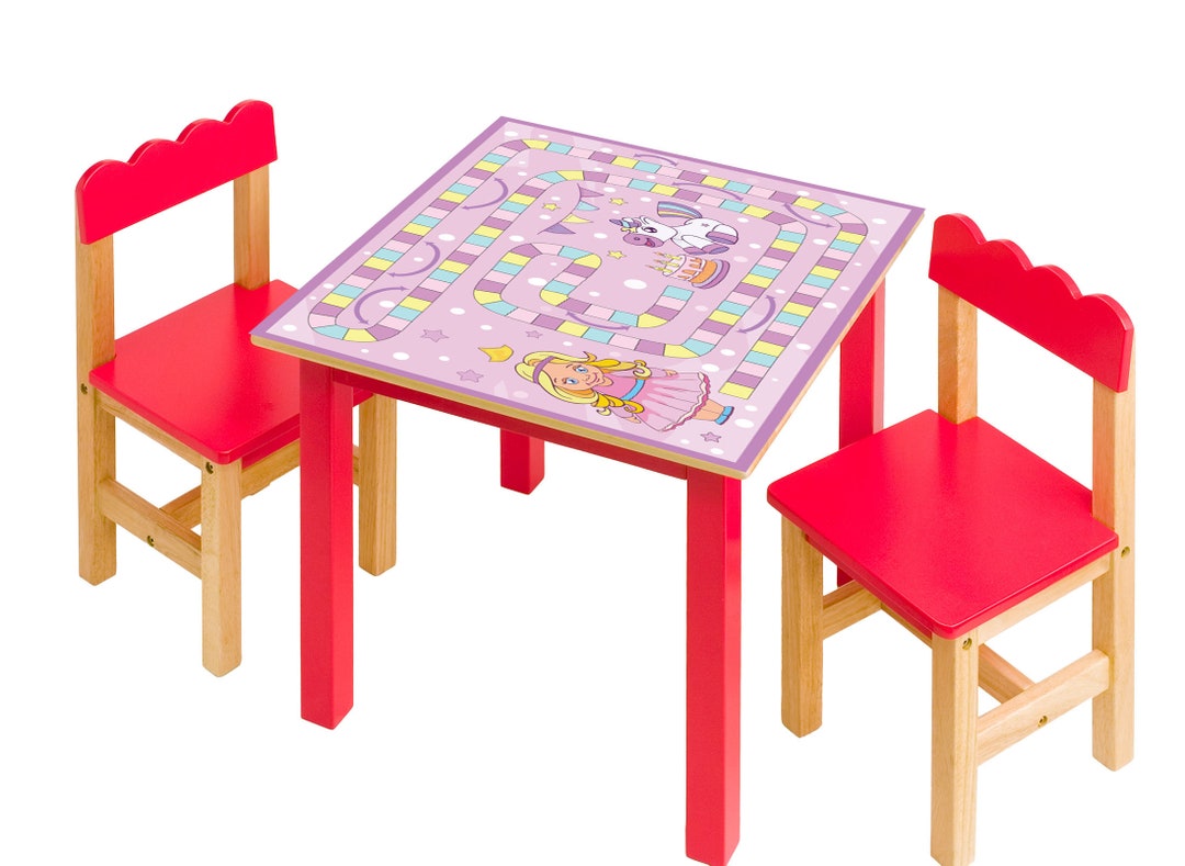 Pink Game Board for Kids Laminated Vinyl Cover Self-adhesive for Desk ...