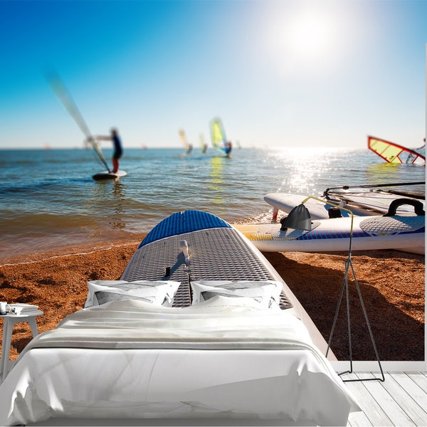Windsurfing Decal - Etsy