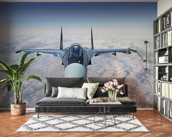 Airplane Wall Mural - Etsy