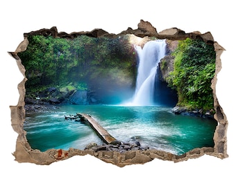 Waterfall Wall Decal | Etsy