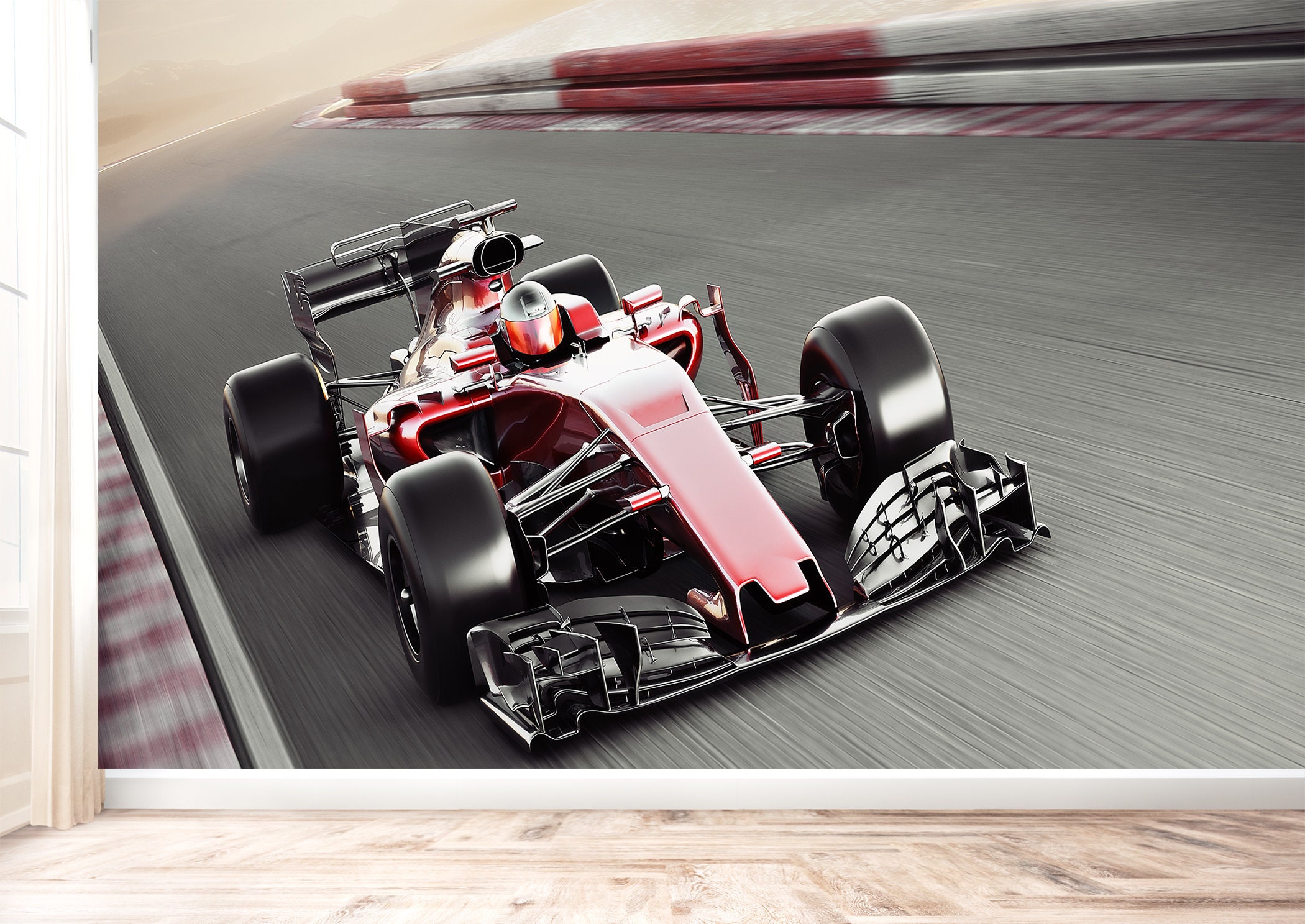Bolid Formula 1 View Wall Mural Photo Wallpaper UV Print Decal | Etsy