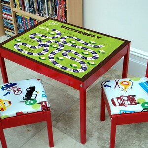 Butterfly Game for Kids Laminated Vinyl Cover Self-adhesive for Desk ...