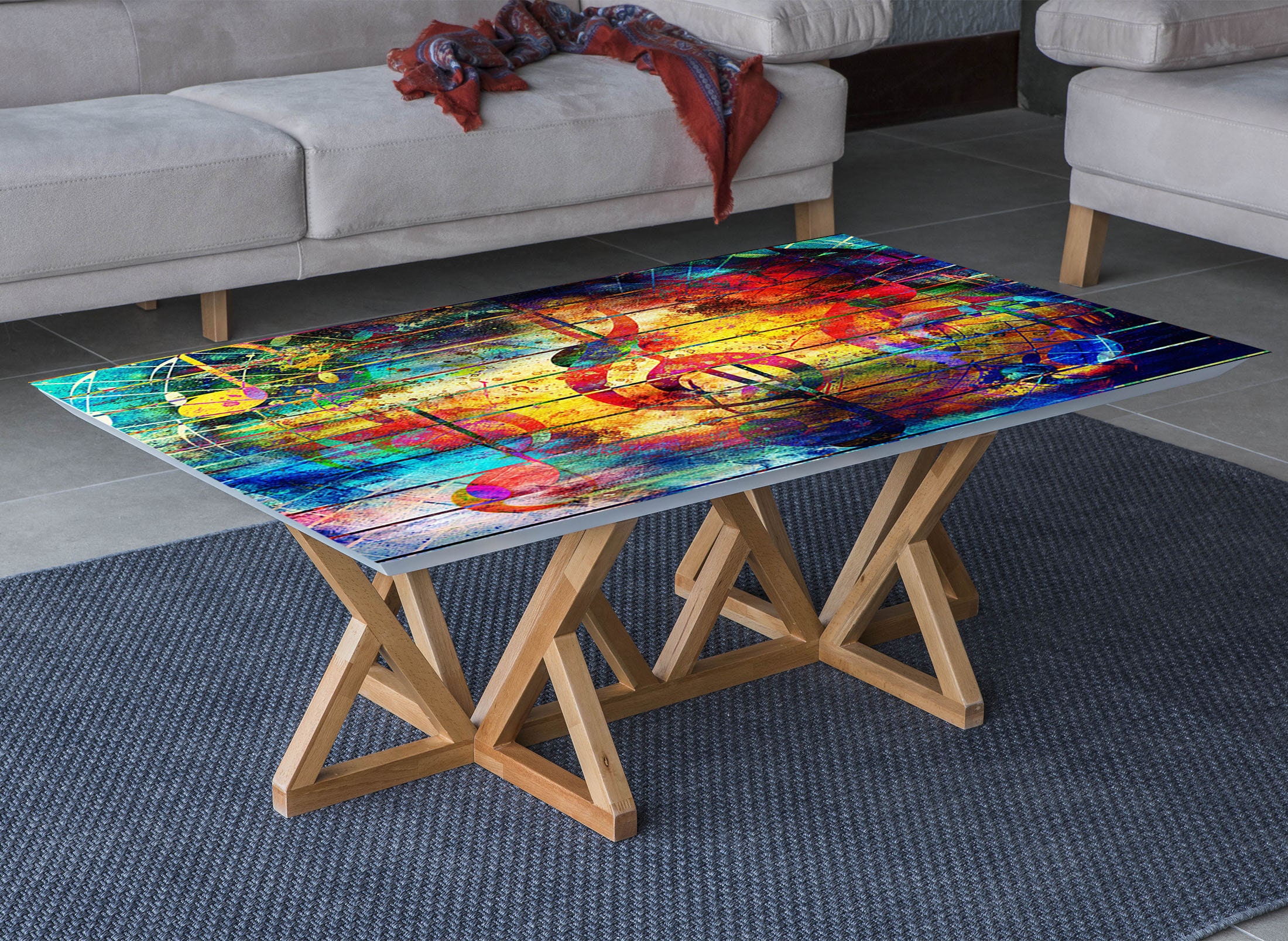 Music Musical Notes Laminated Vinyl Cover Self-adhesive for - Etsy UK