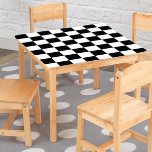 Chess Game Board Laminated Vinyl Cover Self-adhesive for Desk and ...