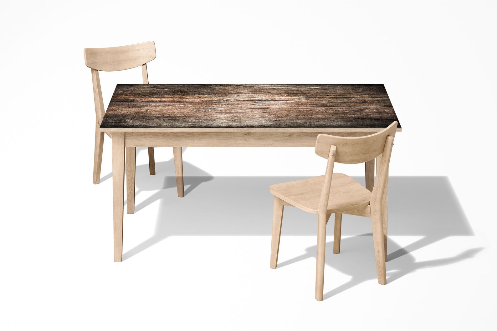 Dark Wood Texture Laminated Self Adhesive Vinyl Table Desk Art - Etsy UK