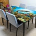 Ocean Turtle Fish Laminated Vinyl Cover Self-adhesive for Desk and ...