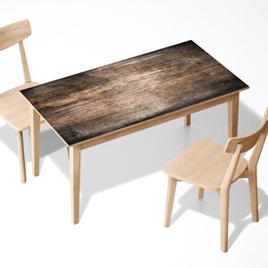 Dark Wood Texture Laminated Self Adhesive Vinyl Table Desk Art - Etsy UK