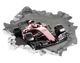 Formula One Wall Decal - Etsy