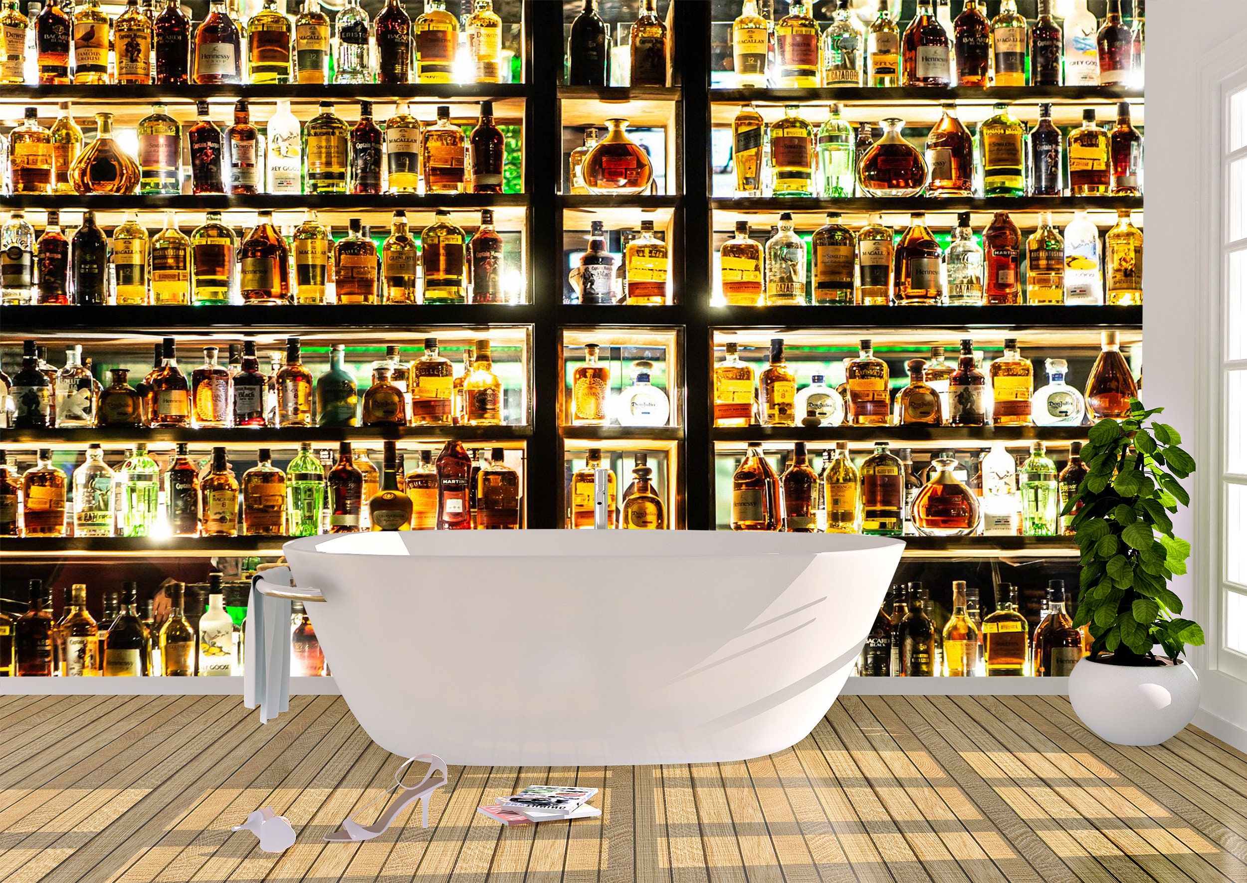 Liquor Store Wallpaper