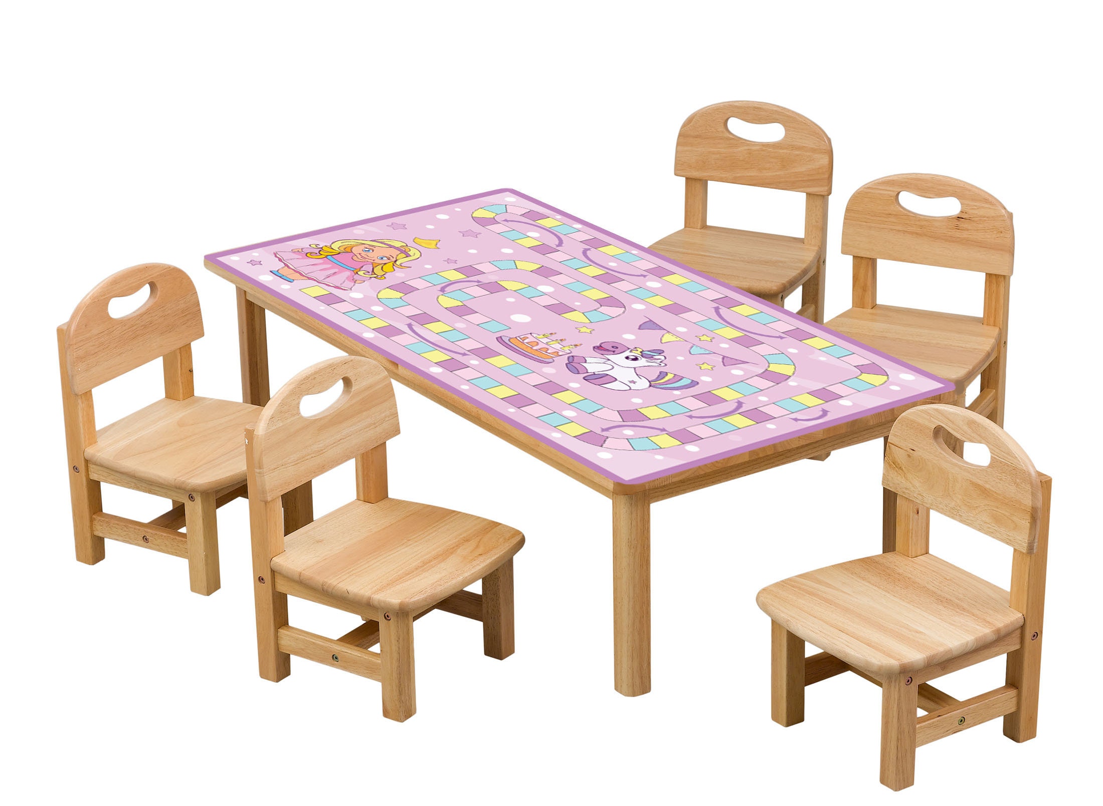 Pink Game Board for Kids Laminated Vinyl Cover Self-adhesive | Etsy