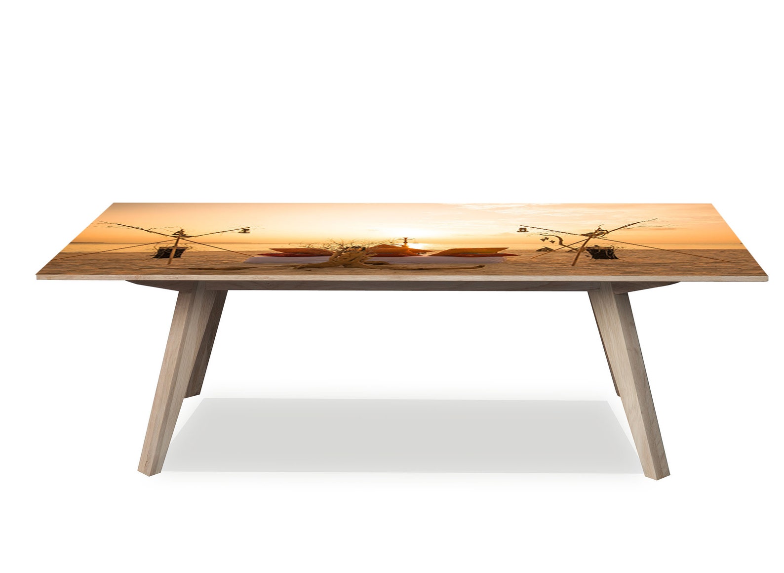 Sunset Beach Ocean Laminated Vinyl Cover Self-adhesive for - Etsy