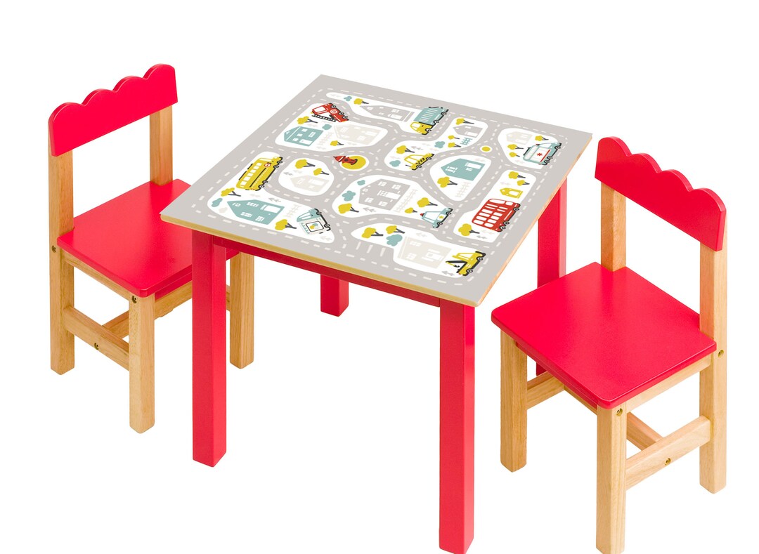 White Road Map for Kids Laminated Vinyl Cover Self-adhesive for Desk ...