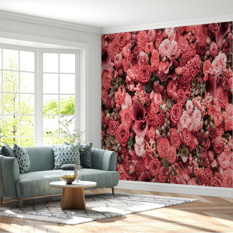 Rose Wallpaper - Etsy