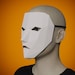 Low Poly FACE MASK PAPERCRAFT, 3D Polygonal Diy Masquerade Mask ...