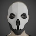 Scary MASK PAPERCRAFT -human SKULL - Adult Paper Craft Pattern ...