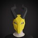 Papercraft MASK 3D - Killmonger, Printable Template PDF Pattern ...