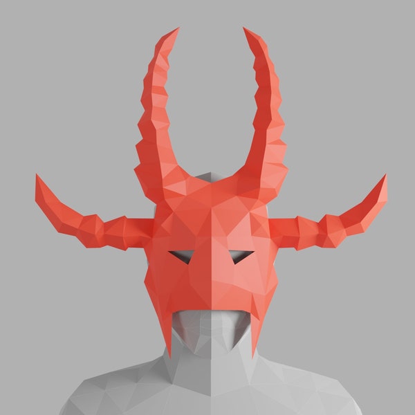 Pagan Mask - Etsy