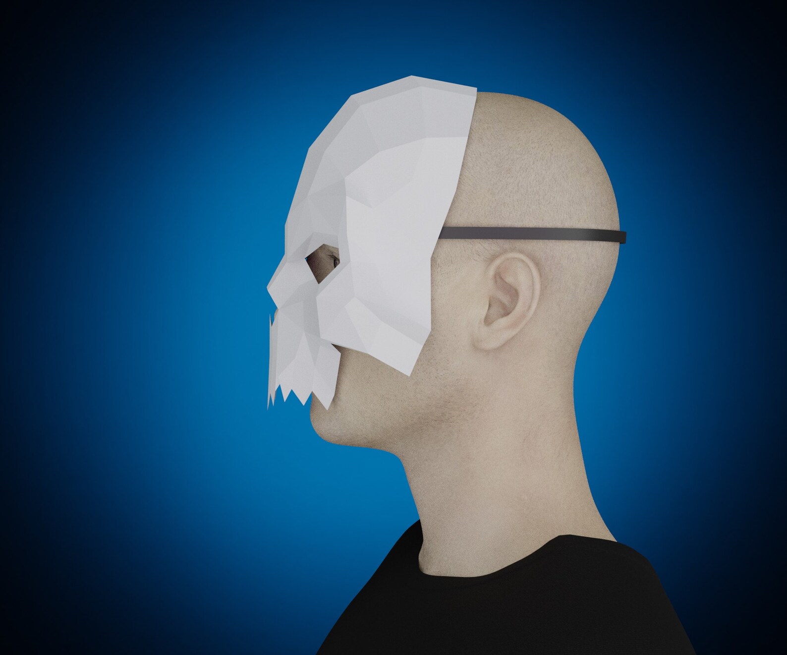 Scary MASK PAPERCRAFT SKULL 3D Diy Adult Paper Craft Pattern - Etsy
