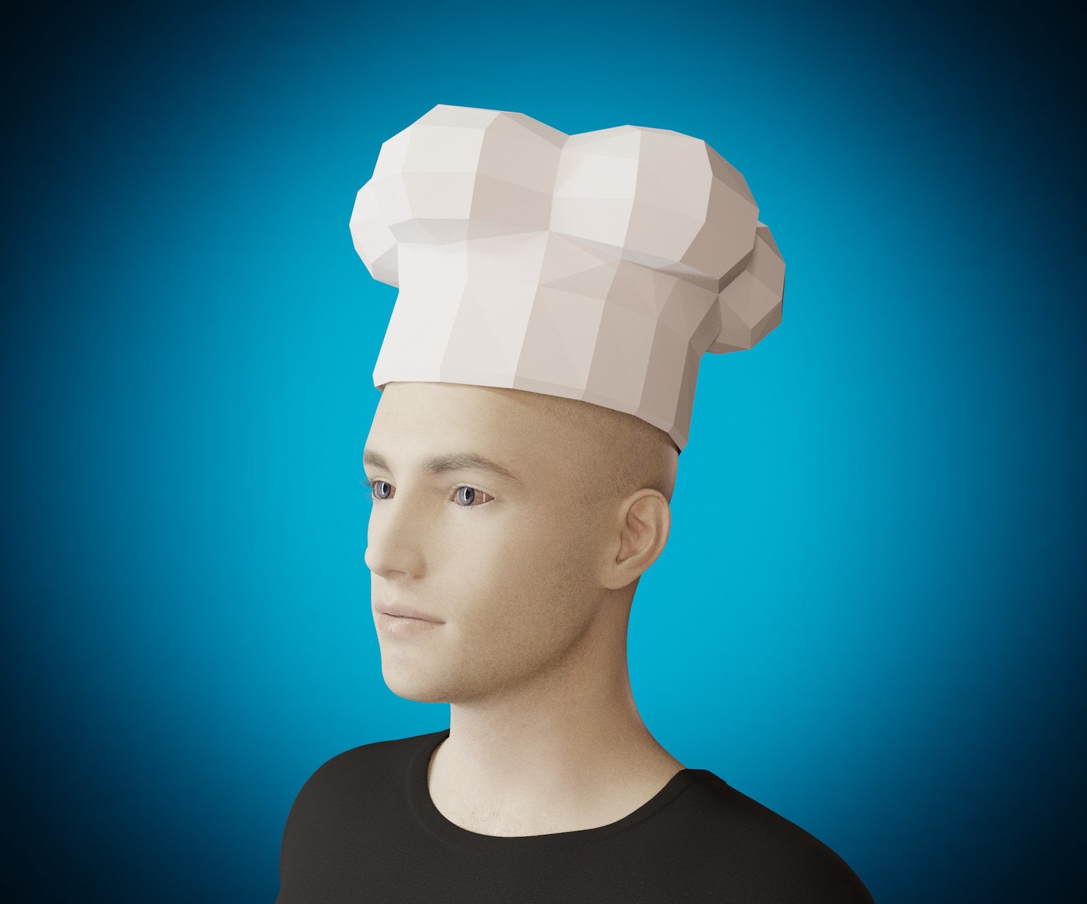 PAPERCRAFT CHEFF Hat Diy COSTUME Easy Halloween Costumes for - Etsy