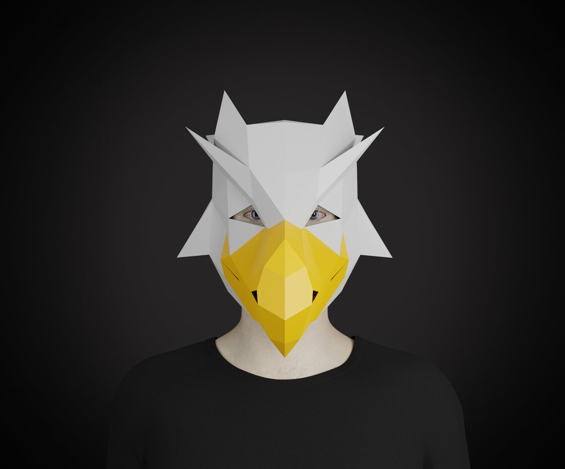 BIRD Gryphon MASK PAPERCRAFT Diy Animal Costume Printable - Etsy