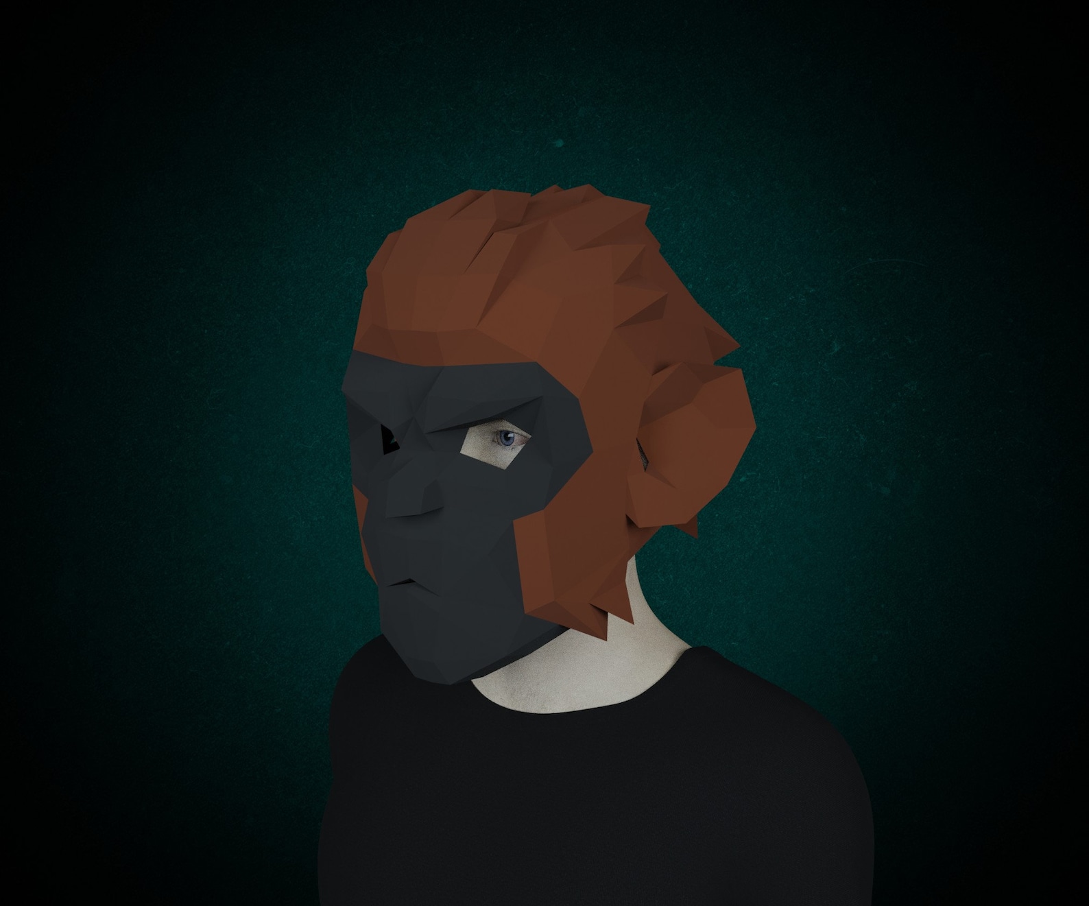 PAPERCRAFT MASK MONKEY Diy Adult Crafts Masquerade Party - Etsy